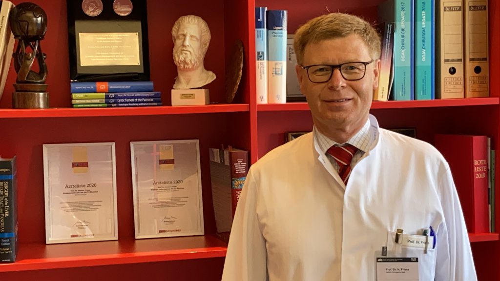 Bauchchirurg Prof. Dr. Helmut Friess TOP-MEDIZINER 2020 | Stiftung ...