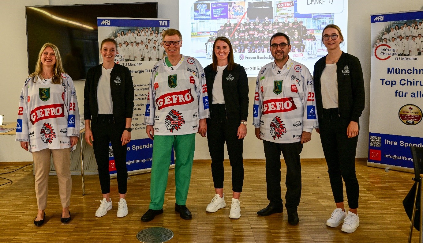 ECDC-Nationalspielerinnen als neue Sonderbotschafterinnen der Stiftung ...